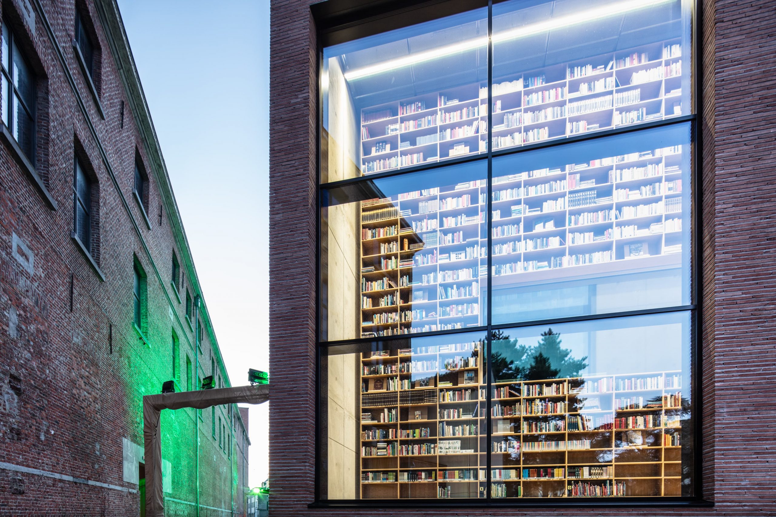 Architecture Photographer - Eric Bouvier - Bibliotheek 'Utopia', Aalst