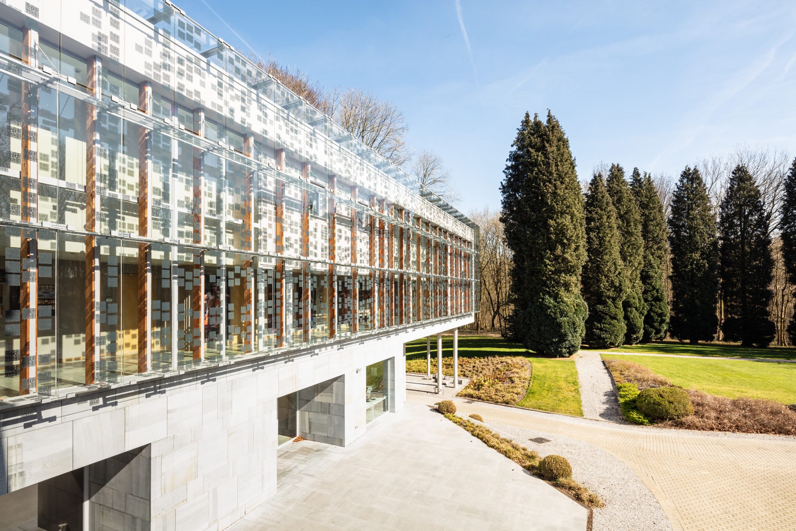 Architecture Photographer | Eric Bouvier | Queen Elisabeth Music Chapel ...